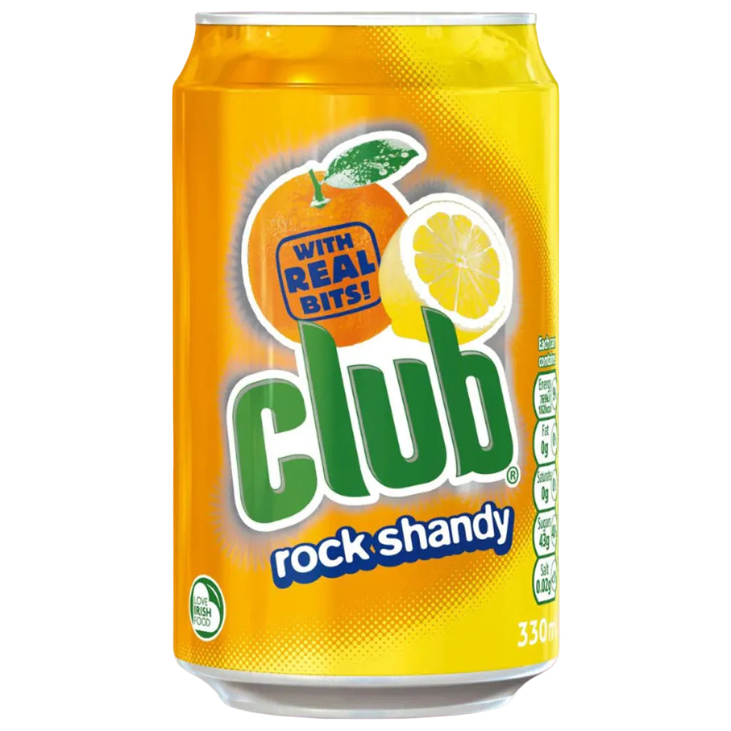 Club Rock Shandy Can 330ml | One Stop British Shop