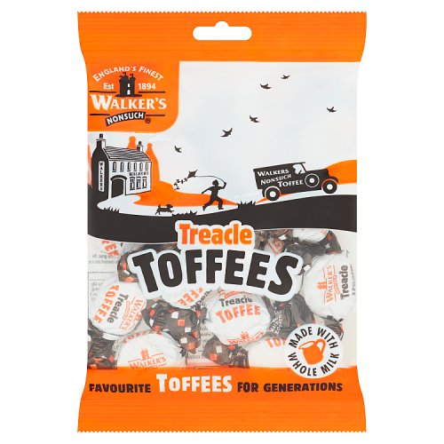 Walkers Treacle Toffee Bags 150g | One Stop British Shop