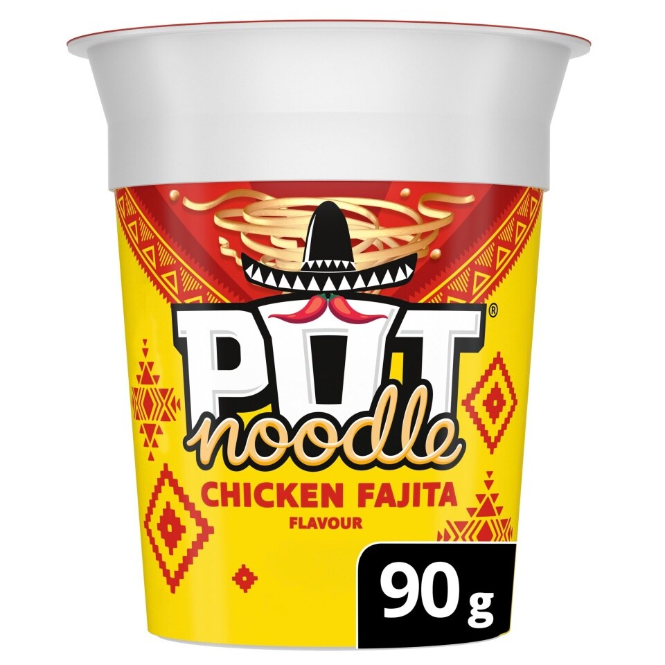 Pot Noodle Chicken Fajita 90g | One Stop British Shop