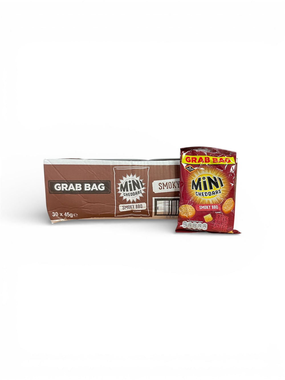 CLEARANCE - Jacob's Mini Cheddars Smoky BBQ 45g - BOX | One Stop ...