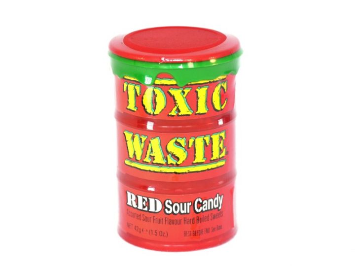 Candy Toxic Waste Red 48g - One Stop British Shop | One Stop British Shop