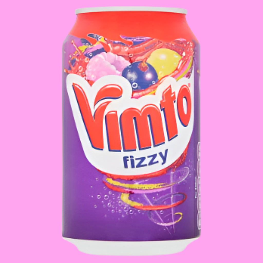 Vimto Fizzy Cans 330ml | One Stop British Shop
